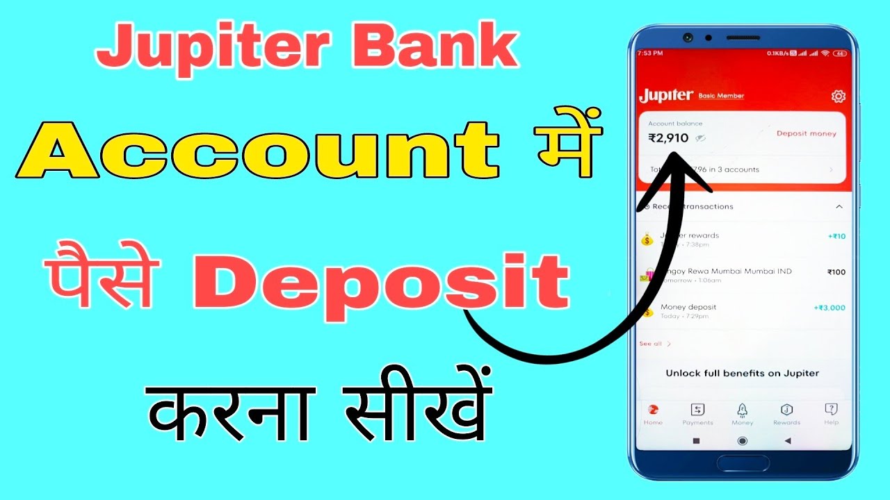 How To Deposit Money in Jupiter Bank Account || Jupiter Bank Account ...