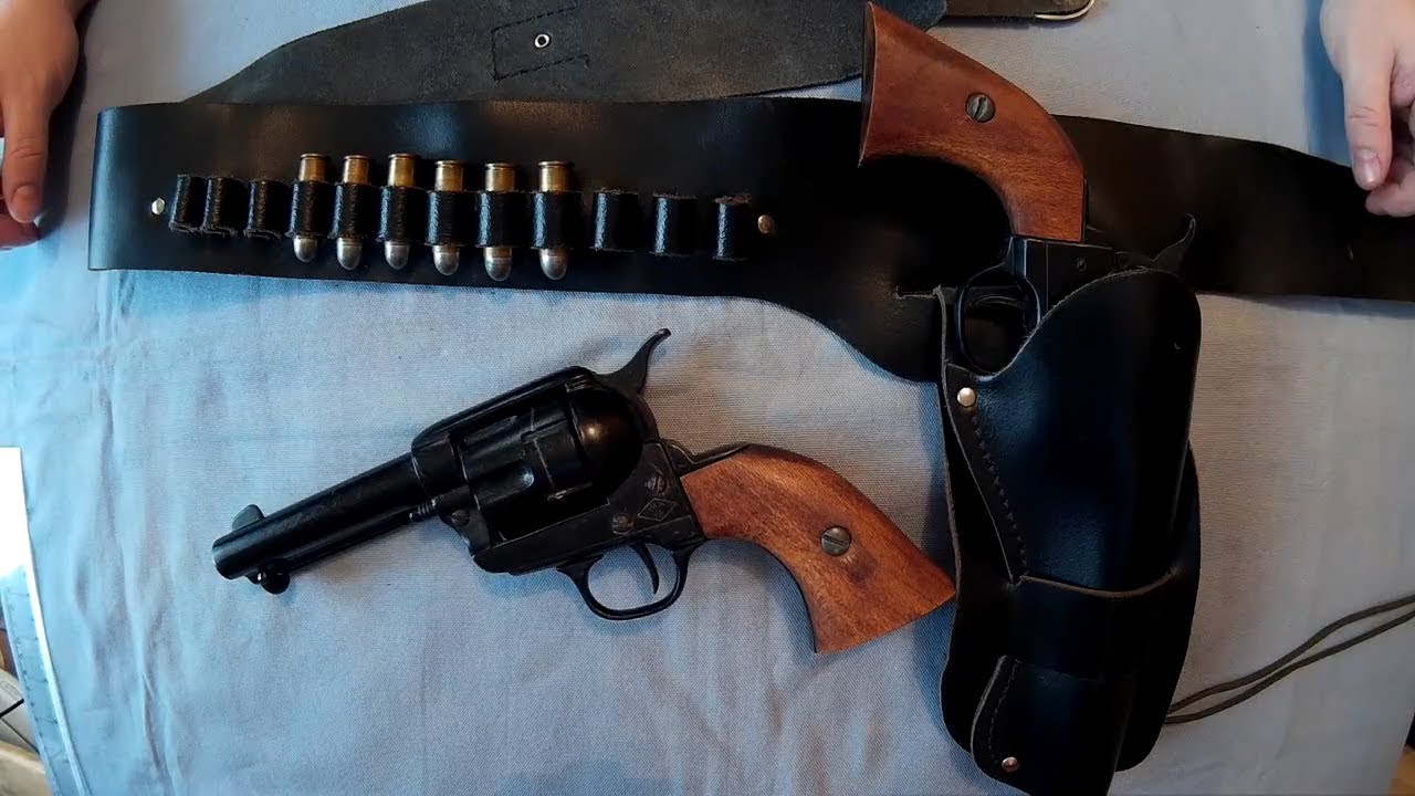 Denix Replica Colt Peacemaker Revolver - YouTube