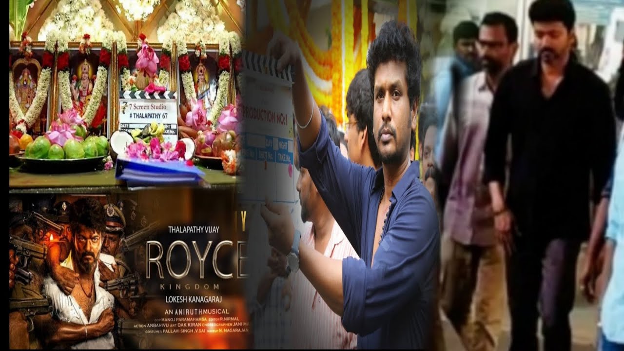 Thalapathy 67 Poojai Official Update | Thalapathy Vijay |Lokesh ...