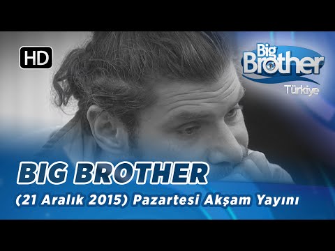 Big Brother Türkiye | 28. Bölüm | 21 Aralık 2015 | Pazartesi | Akşam Yayını