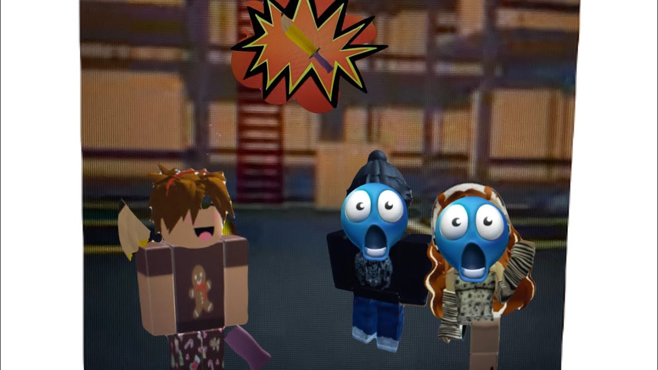 Using to cool for skool knife mm2 (made people jealous NOT!) - YouTube