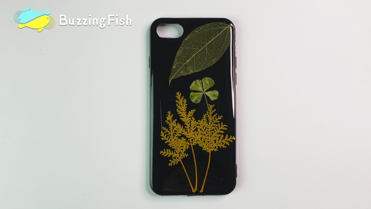 DIY. Make a resin Leaf IPhone Case, Very Simple | Resin Diy - YouTube