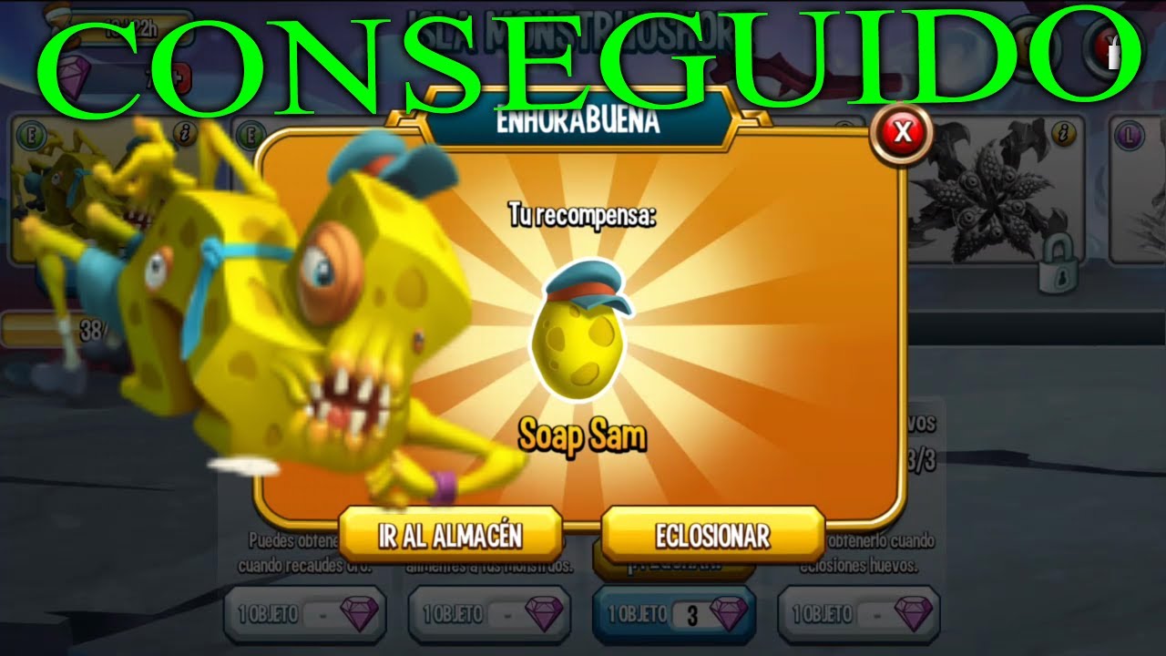 NOS REGALAN A SOAP SAM AL EMPEZAR LA ISLA MONSTRUOSHORE [ MONSTER ...