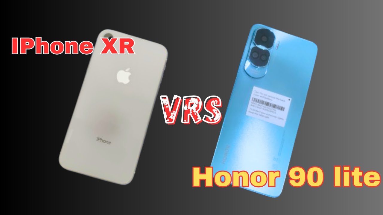 IPhone Xr vrs Honor 90 lite, speed and camera test (Review) - YouTube