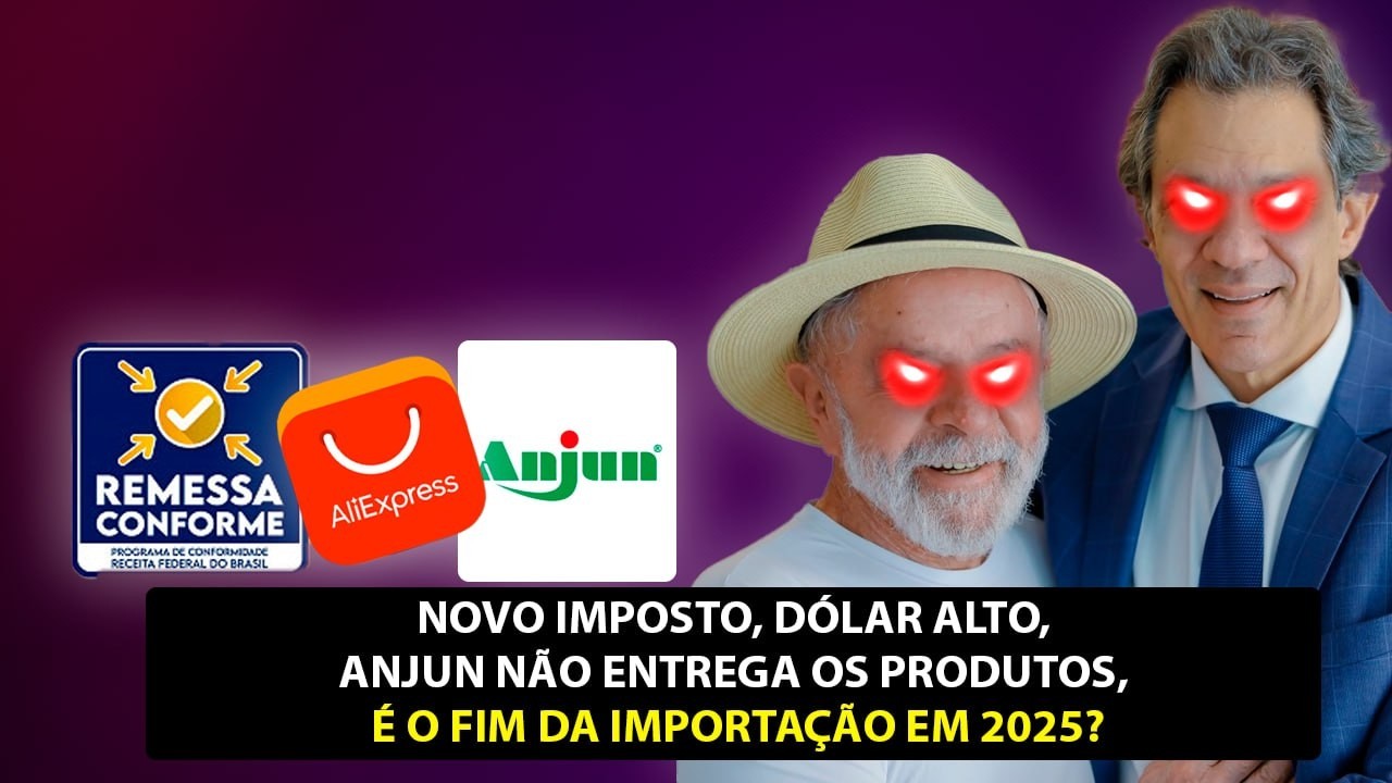 IMPORTAÇÃO EM 2025: Aliexpress em Crise? Problemas com ANJUN e AUMENTO ...