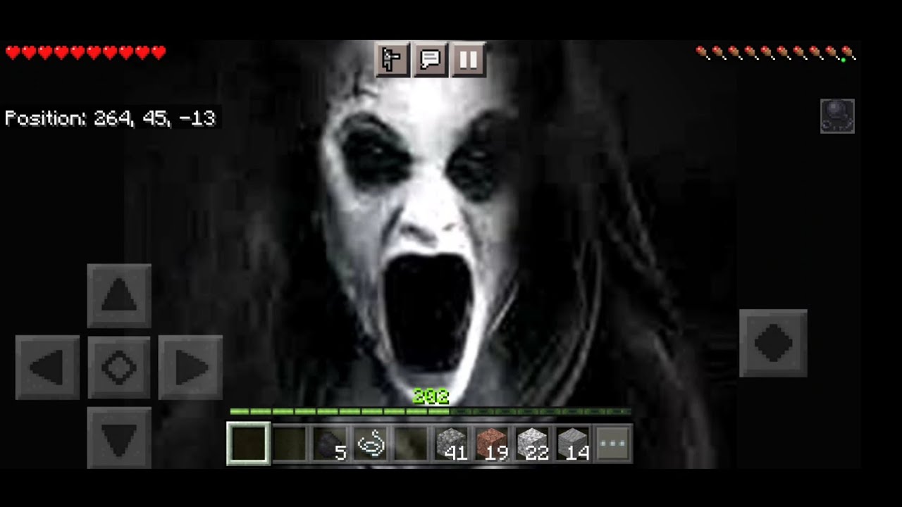 nope nope never again!/The Haunted Tunnel/minecraft horror map - YouTube