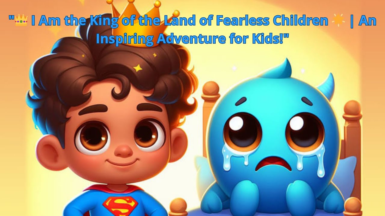 "👑 I Am the King of the Land of Fearless Children 🌟 | An Inspiring ...