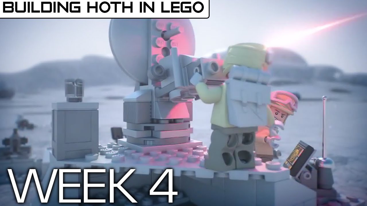 Building Hoth in LEGO - Week 4: Layering Bricks (Zero Budget Building ...