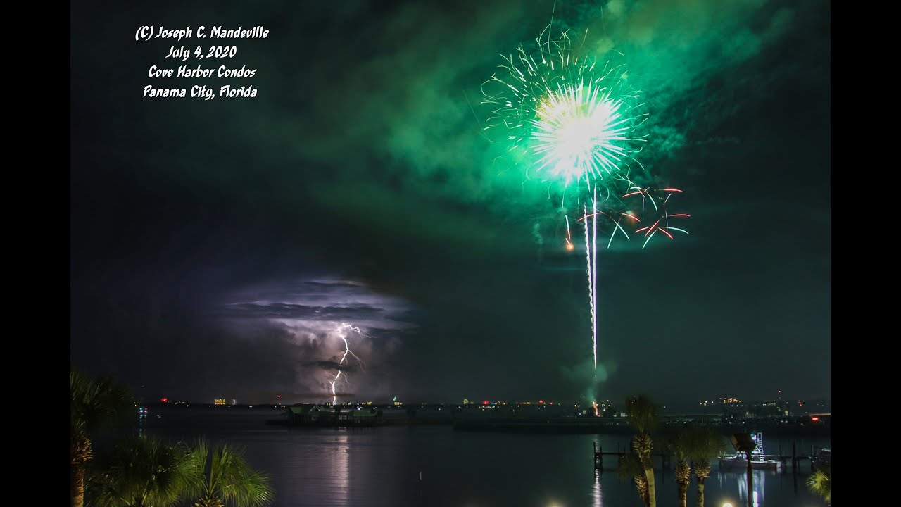 Lightning And Fireworks