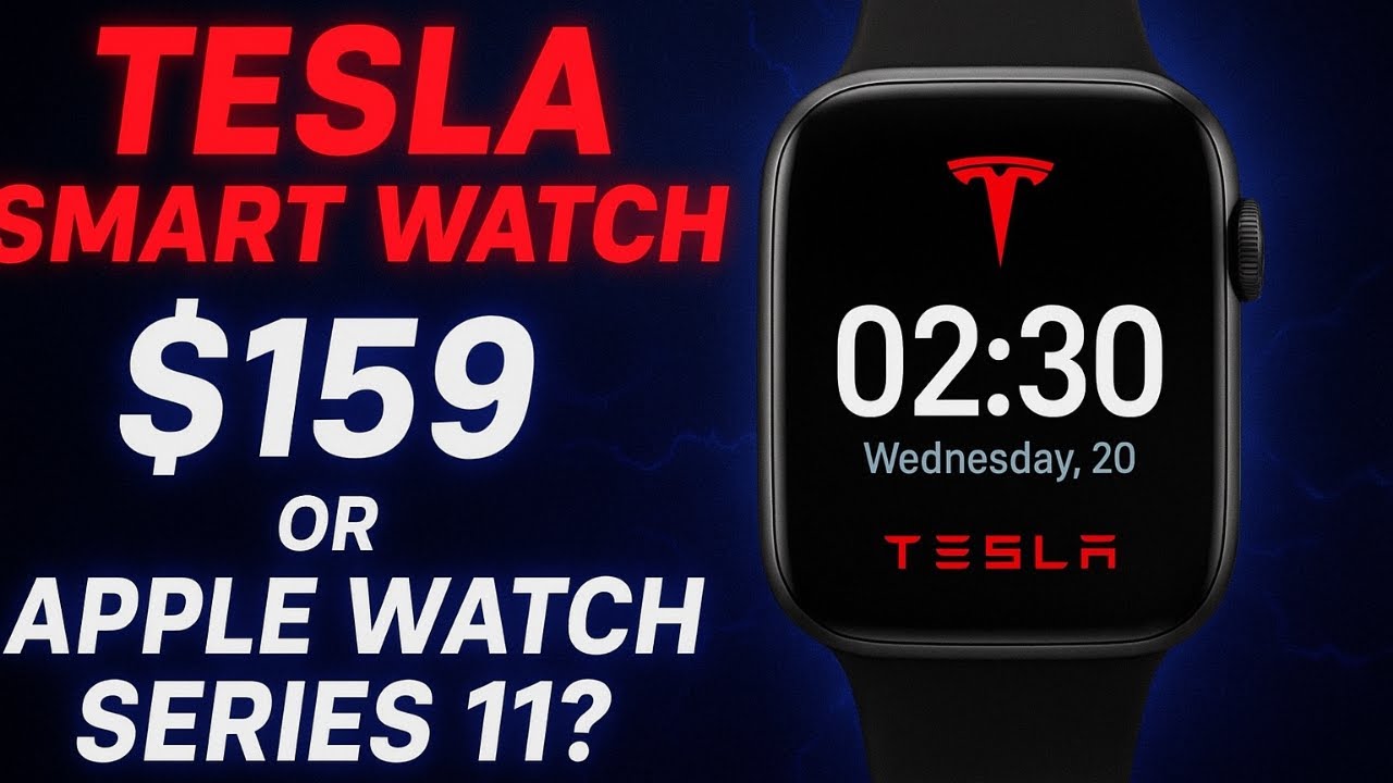 Tesla Smart Watch $159 – ¡El Reloj que Destruye al Apple Watch Series ...