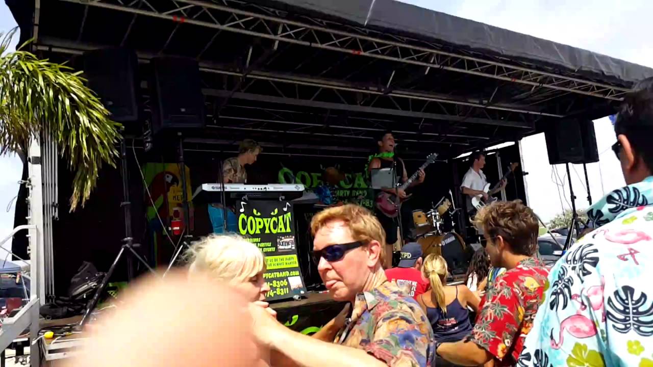 Copycat Band at the 2016 Jimmy Buffet Tailgating Party - YouTube
