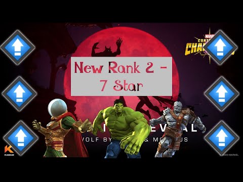 New Rank 2 7-Star | Rank-up and Gameplay | Marvel contest of champions ...