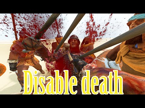 how to cheat mount and blade 2 mods - disable death
