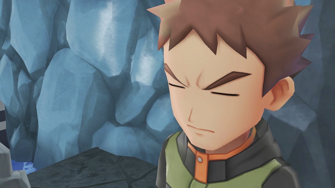 Pokemon Let's Go Pikachu - Pewter City Gym / Brock Boss Battle - YouTube