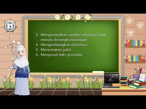 Langkah-langkah menulis teks prosedur - YouTube