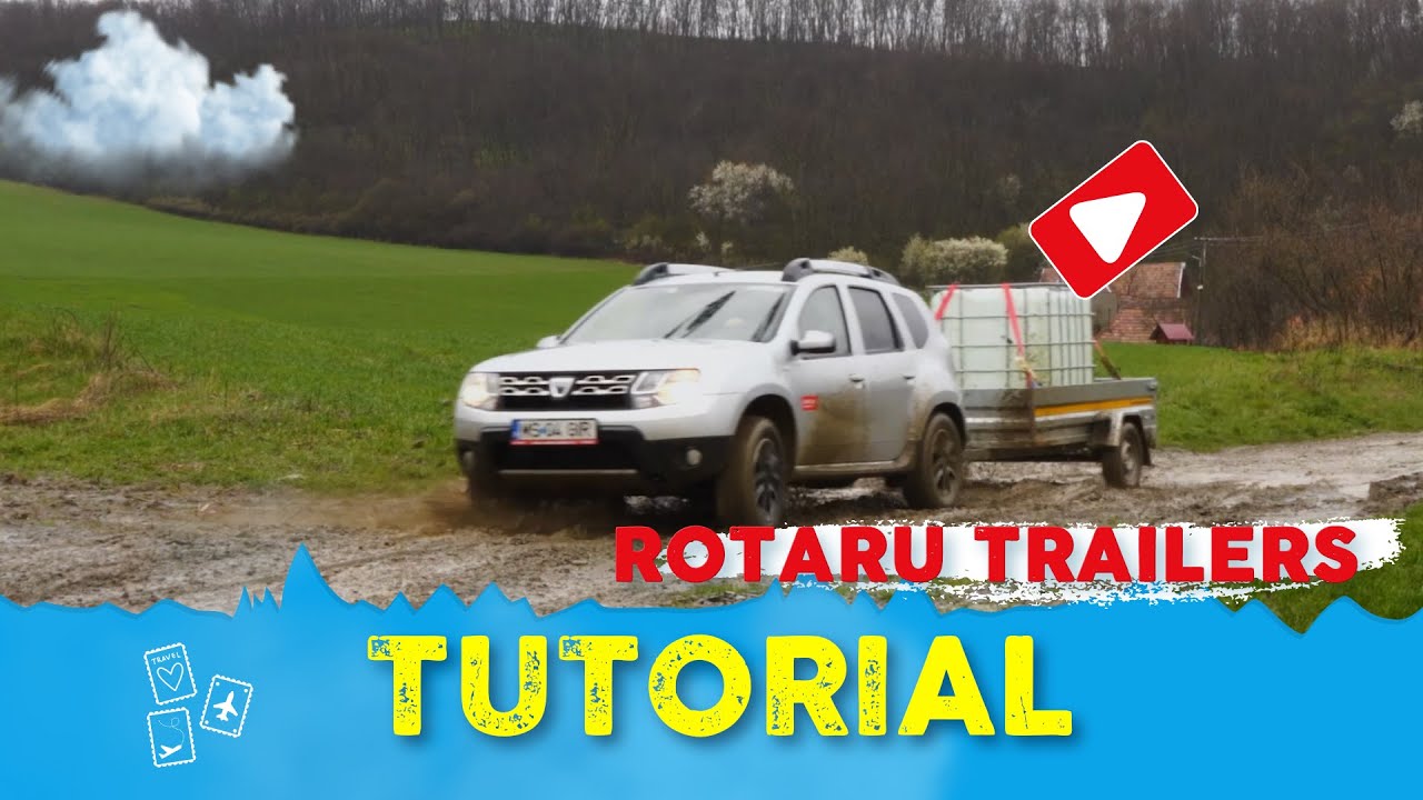 TUTORIAL Suspensie cu foi parabolice - Rotaru Trailers - YouTube