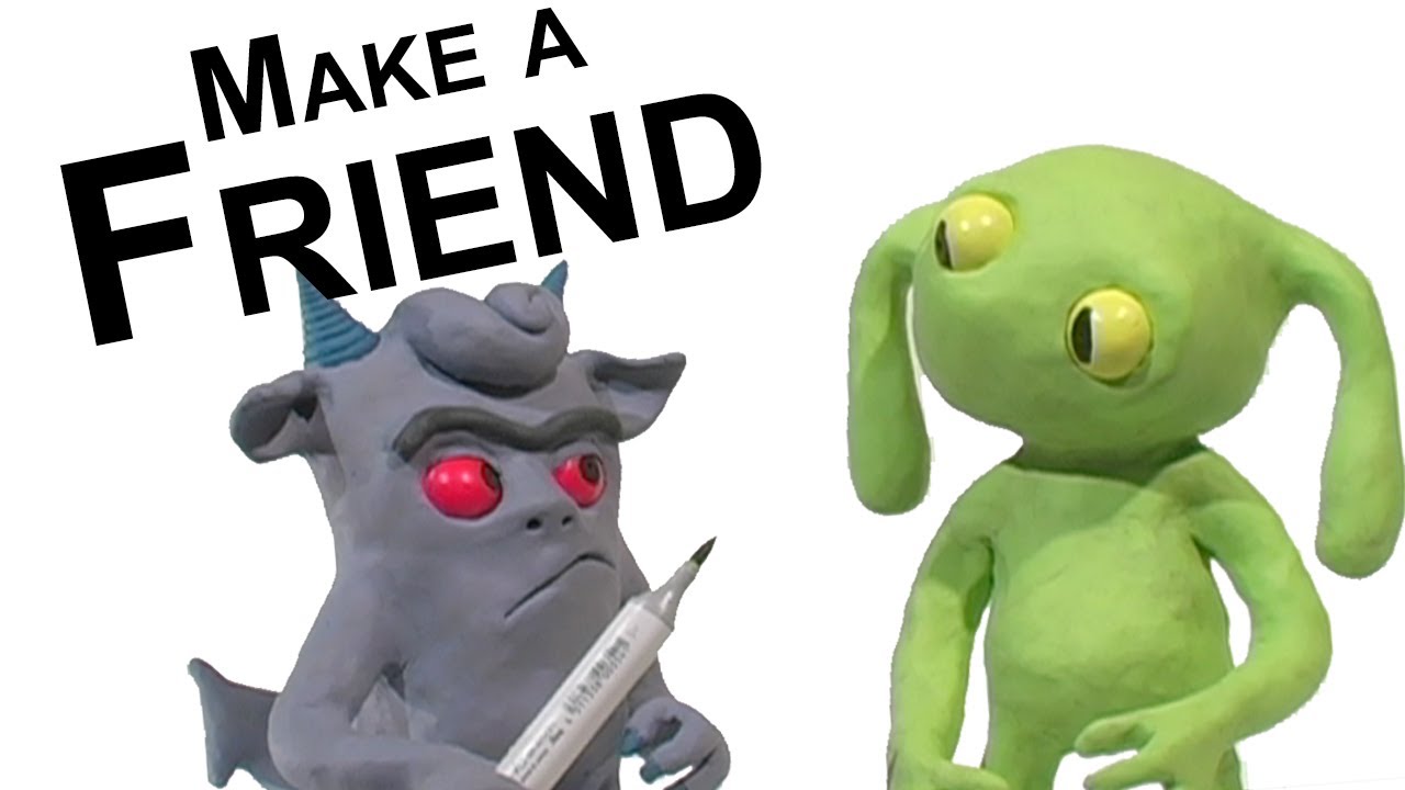Clay Animation Short: Make a Friend - YouTube