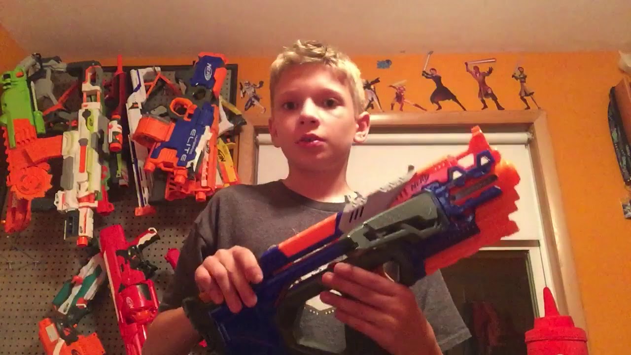 My opinion for my top five worst Nerf gun's that he own - YouTube