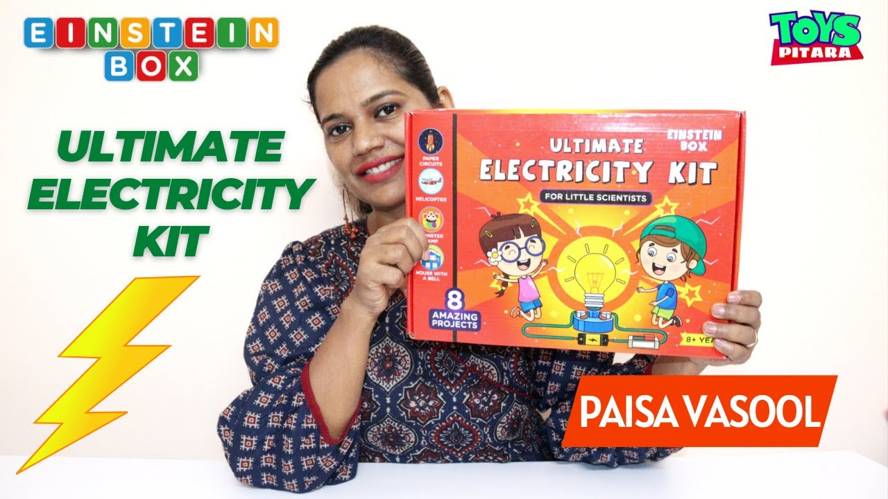 Ultimate Electricity Kit How to make Helicopter | Science Kit Experiment | Unboxing Einstein Box ...