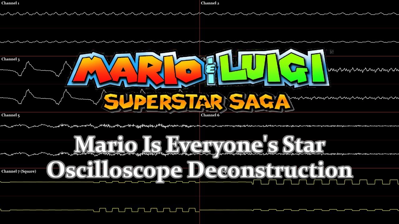 Mario & Luigi: Superstar Saga - Mario Is Everyone's Star (Oscilloscope ...