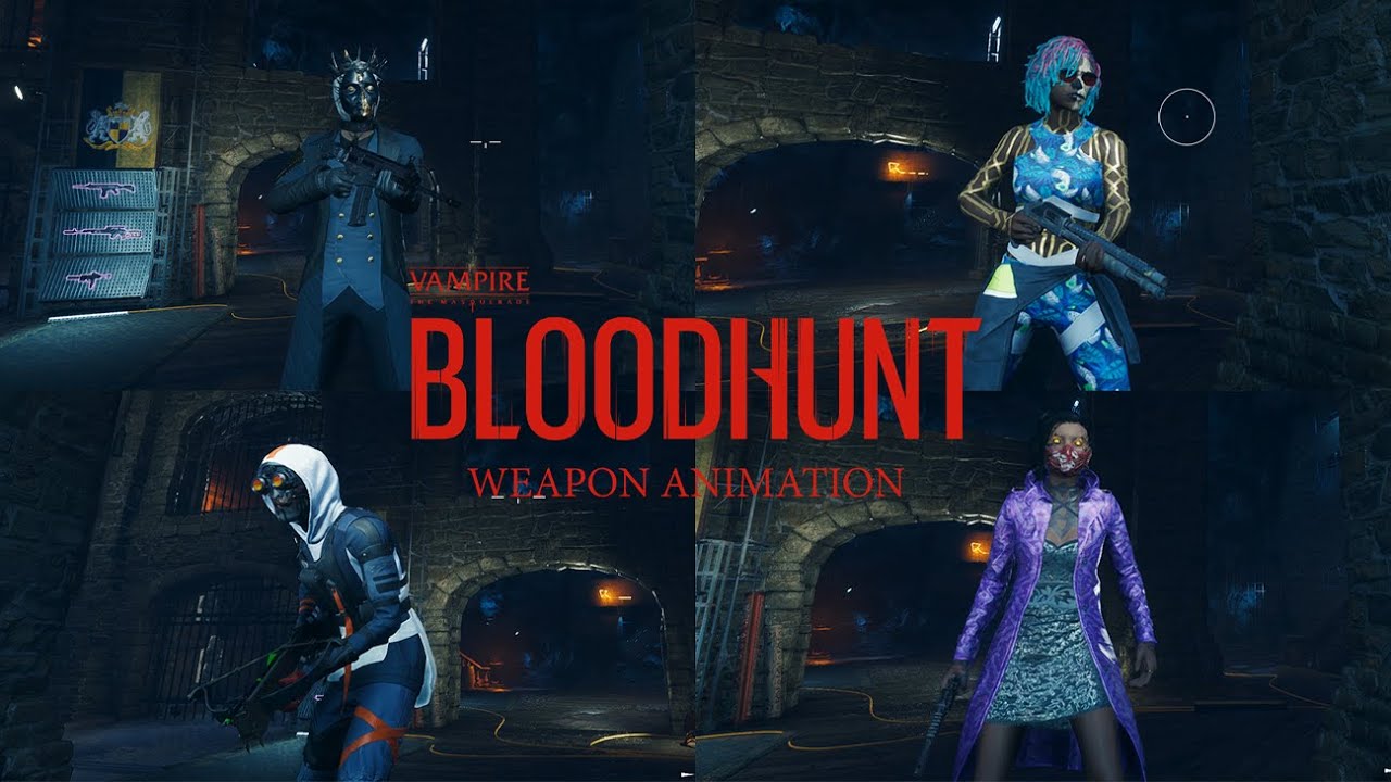VTM : bloodhunt weapon animation NEW SHOTGUN UPDATE 4:K - YouTube