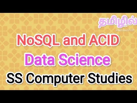 NoSQL and ACID | Data Science in tamil,#sscomputerstudies ,#nosql,#acid ...