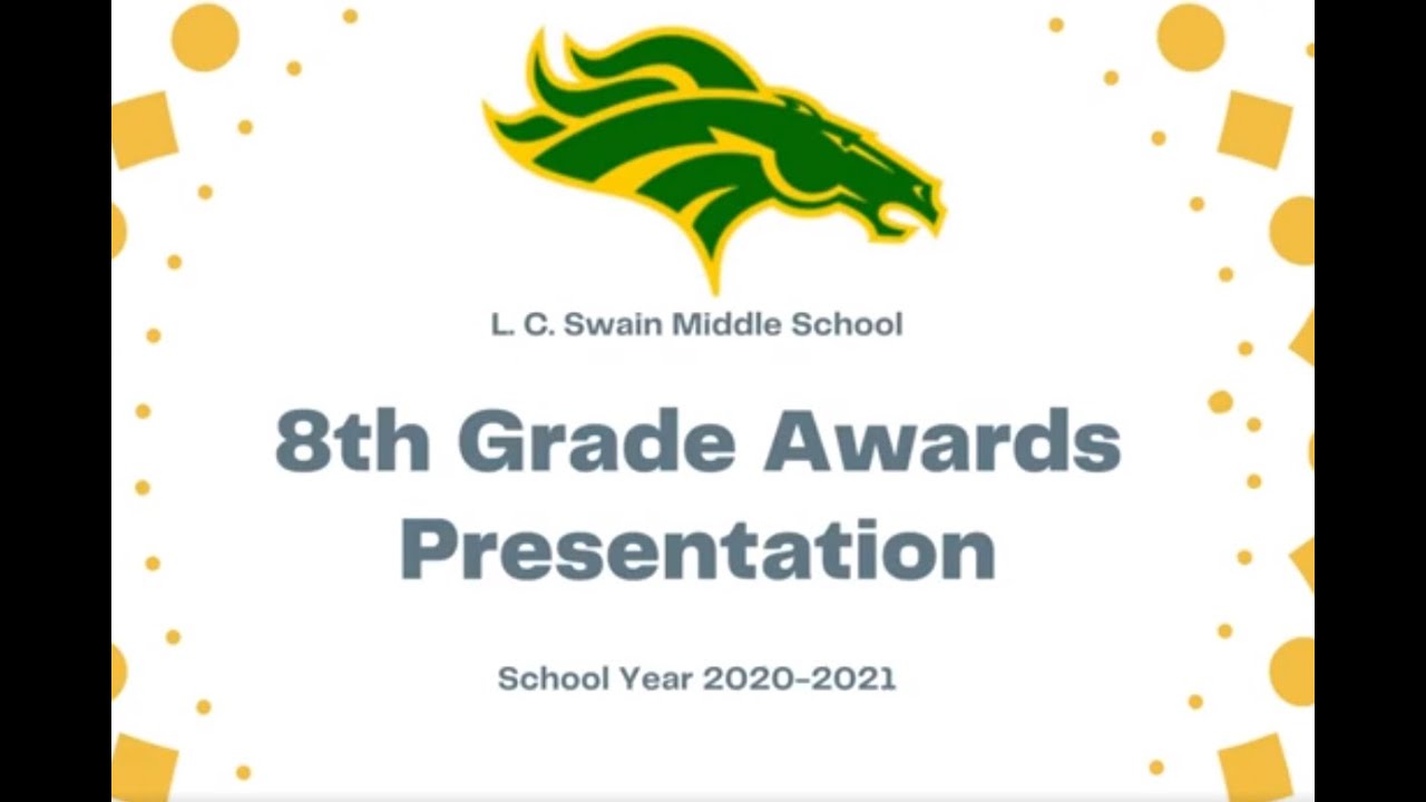 Recognition Awards School 8th Grade - YouTube