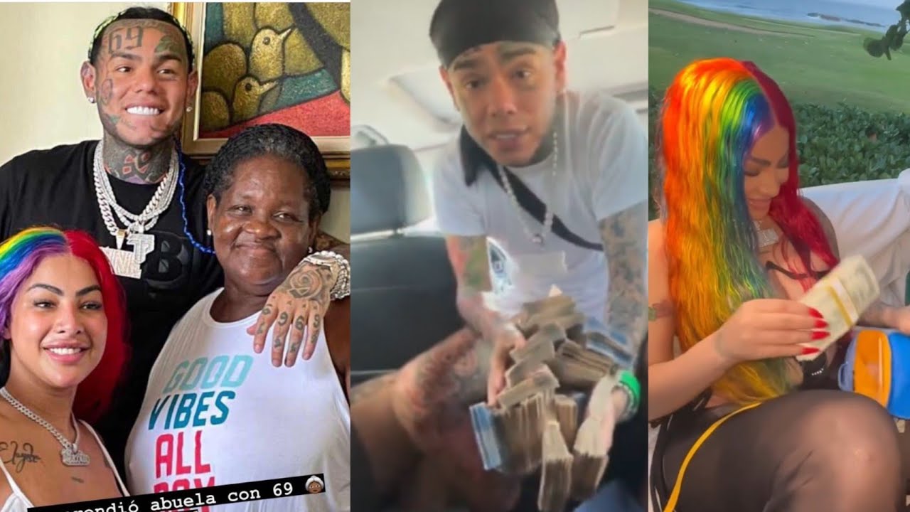 tekashi entrega 50 mil dólares a abuela de yailin la más viral - YouTube