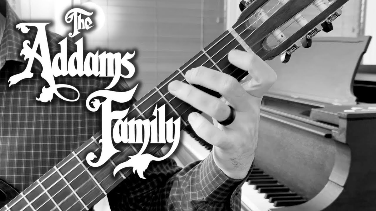 The Addams Family on Guitar | Free TAB and Sheet Music - YouTube