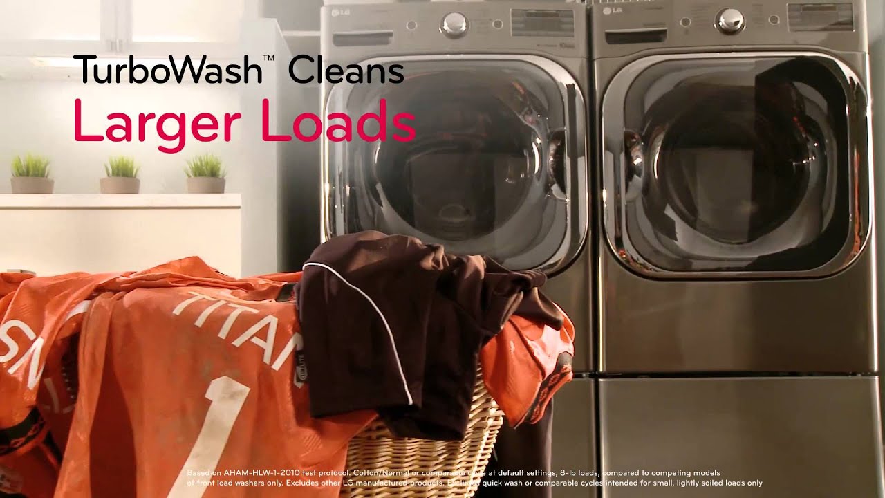 LG Laundry - Save Time with TurboWash - YouTube