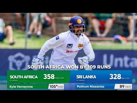 SA beats SL to get num 1 spot in WTC points table #SLvsSA #WTC # ...