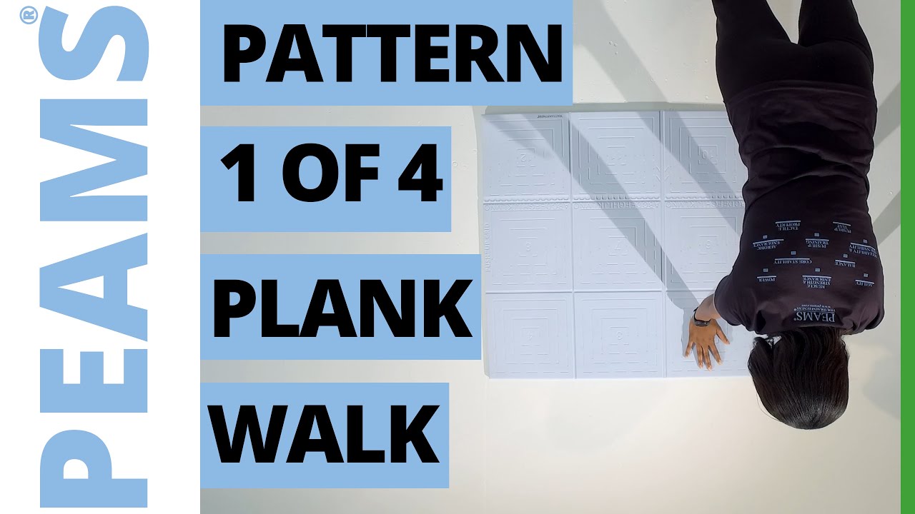 Core Exercises Pattern 1 of 4 Plank Walk Using the PEAMS - YouTube