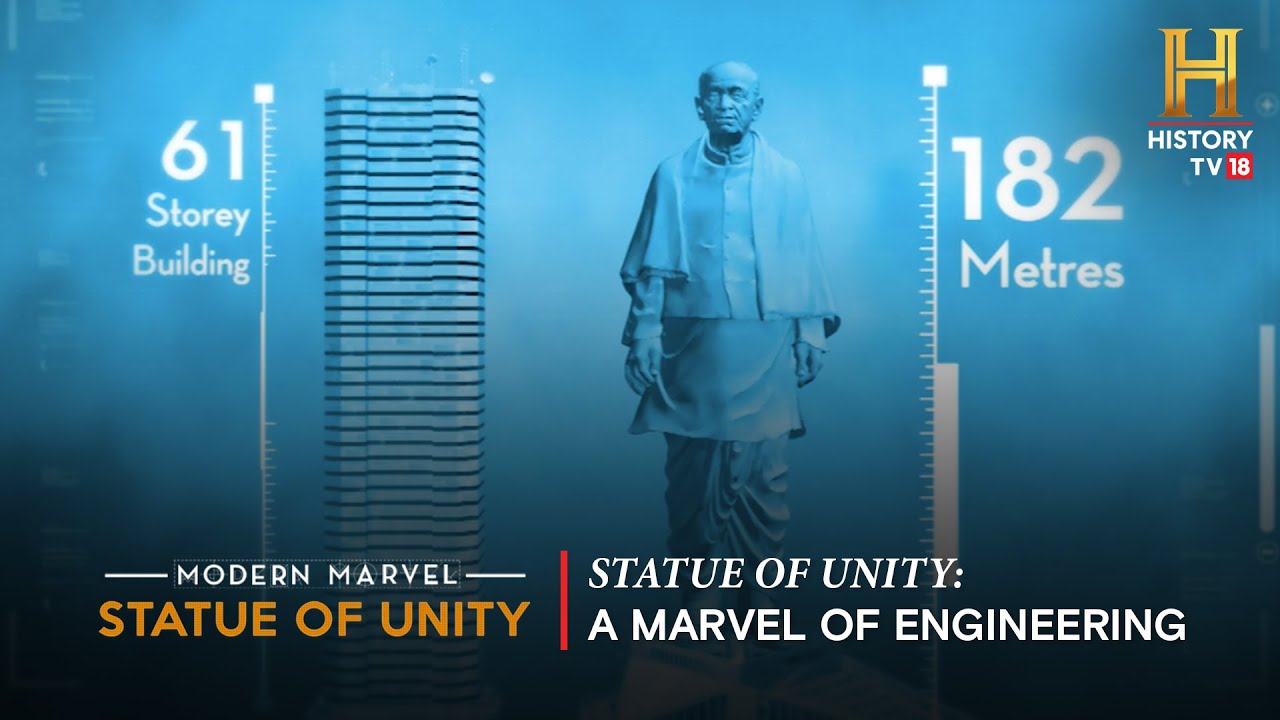 Statue Of Unity: A modern marvel of engineering - YouTube