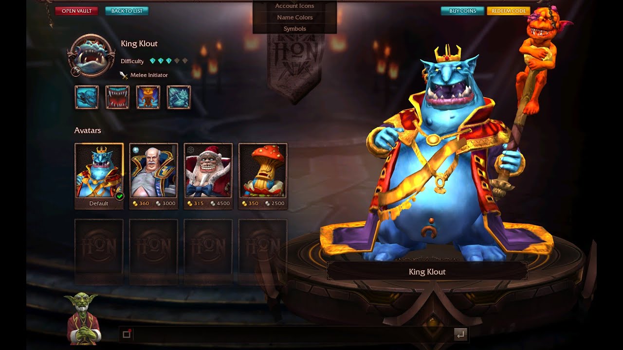 Exp63 - King Klout Heroes of Newerth in 2025, (HoN) MODES IS MID WARS ...