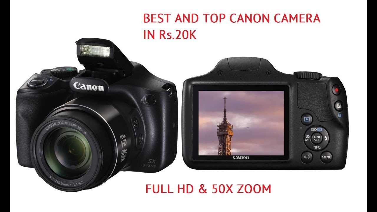 Canon PowerShot SX540HS Camera full HD and 50X zoom Full review - YouTube