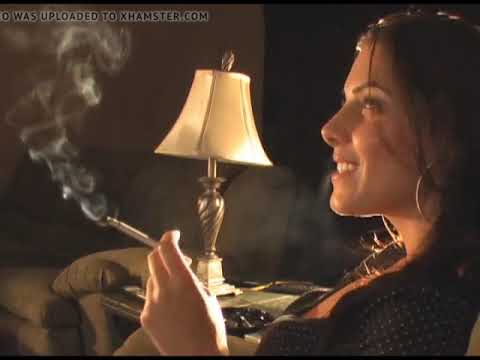 lisa smoking a cigarette