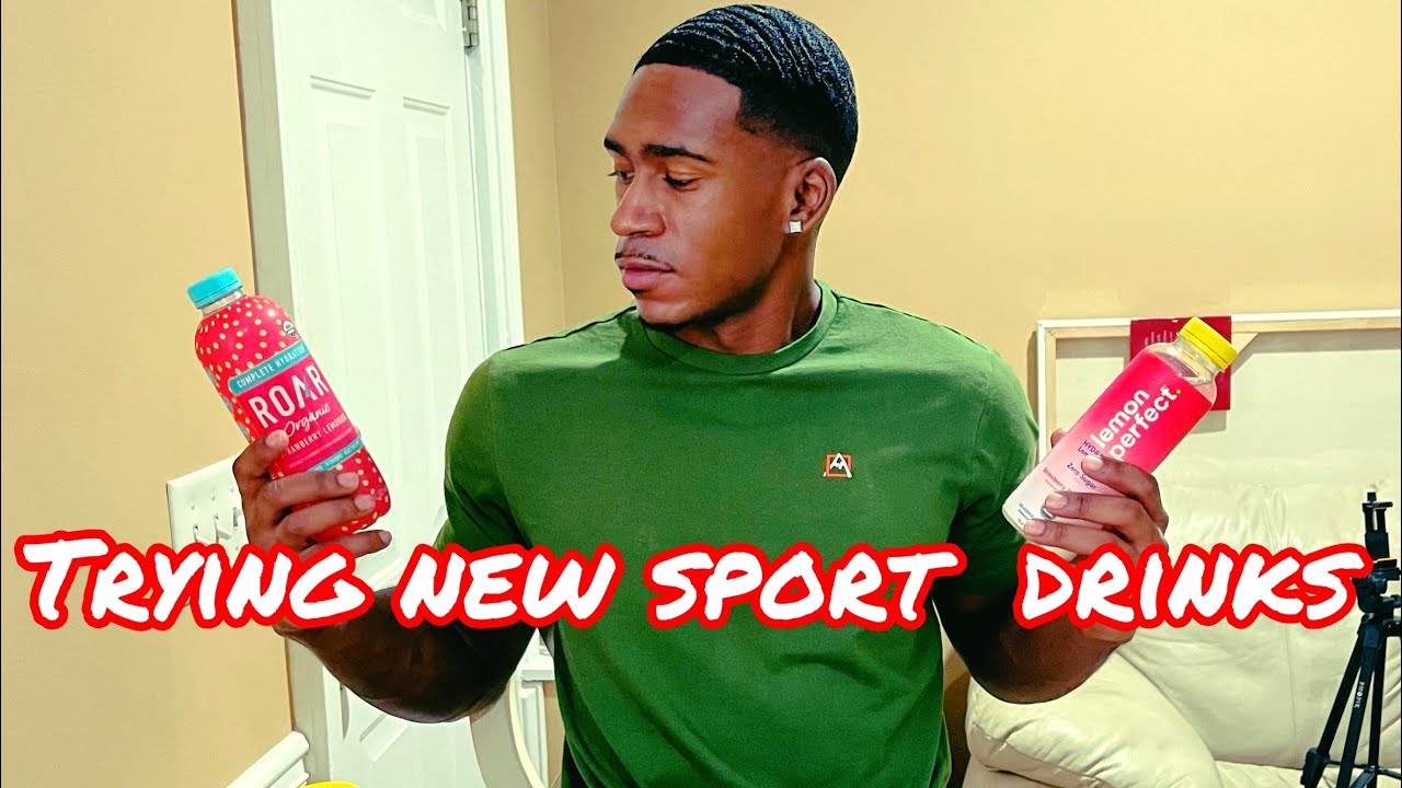 Trying new sport drinks - YouTube