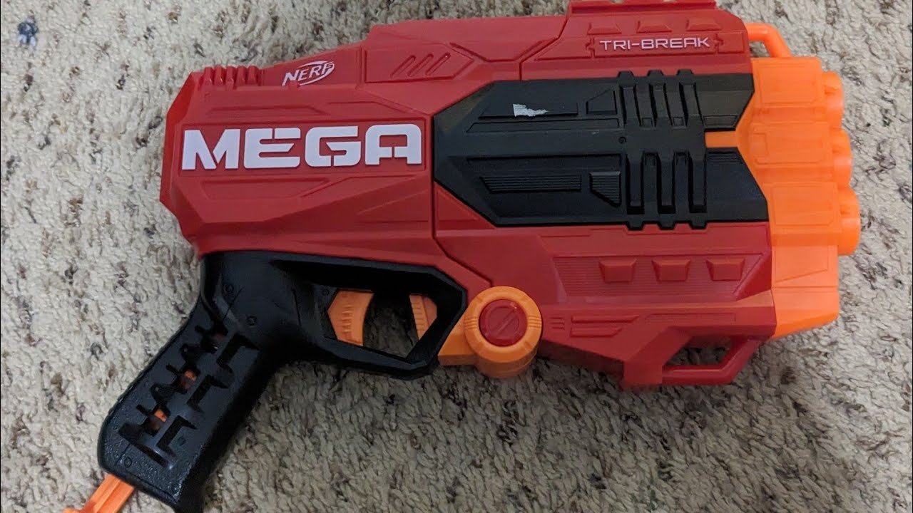 [Review] Nerf Mega Tri-break - YouTube