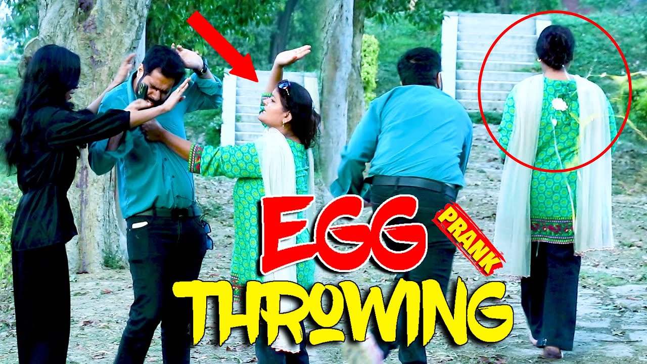 EGG THROWING Prank New IDEA 2023 { DAILY FUN PRANKS } - YouTube
