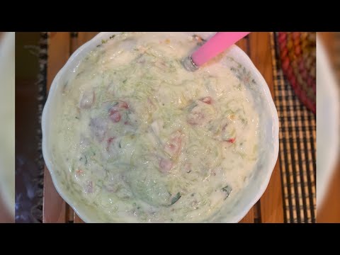 Raita Recipe (Vegetarian) | Cucumber Yogurt For Briyani | Resepi Acar Timun Briyani| Yogurt Dish