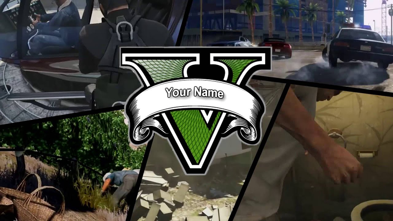 Free Templates #3 | GTA V Intro | CraziiDudette - YouTube