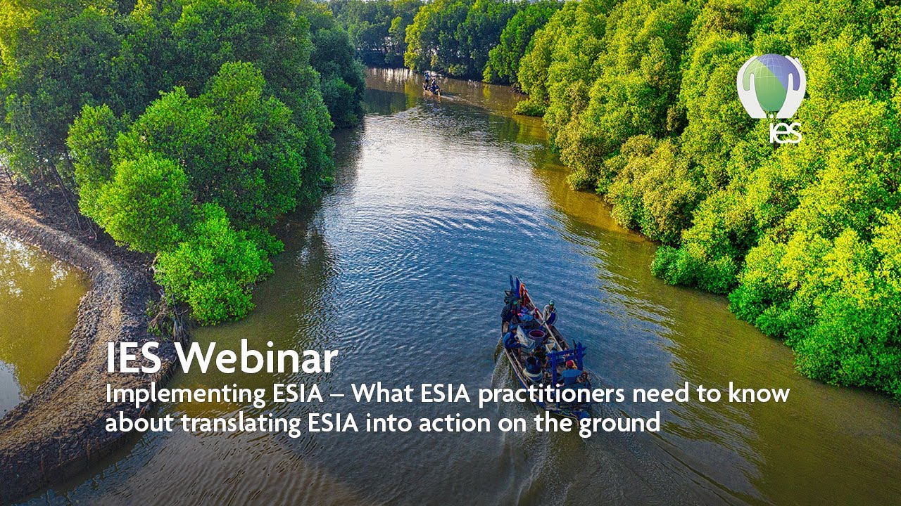 Implementing ESIA – What practitioners need to know about translating ...