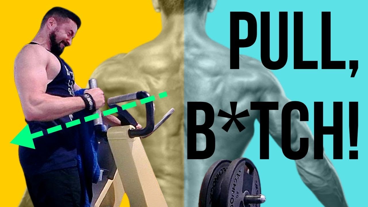 PURSUING BACK THICKNESS. Dropset Machine Rows. One-Arm Rows To Failure ...