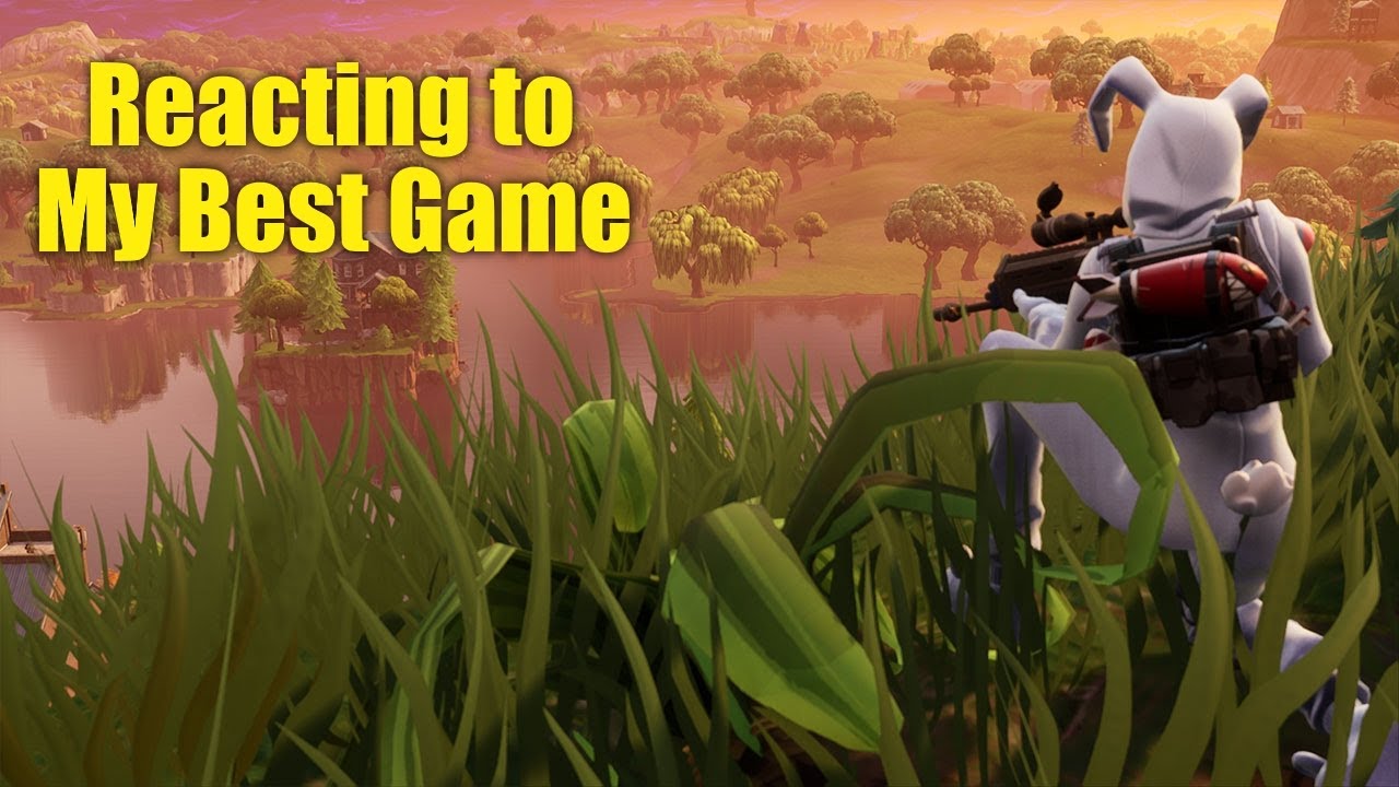 Reacting to my Best Fortnite Win (99+ Kills) - YouTube