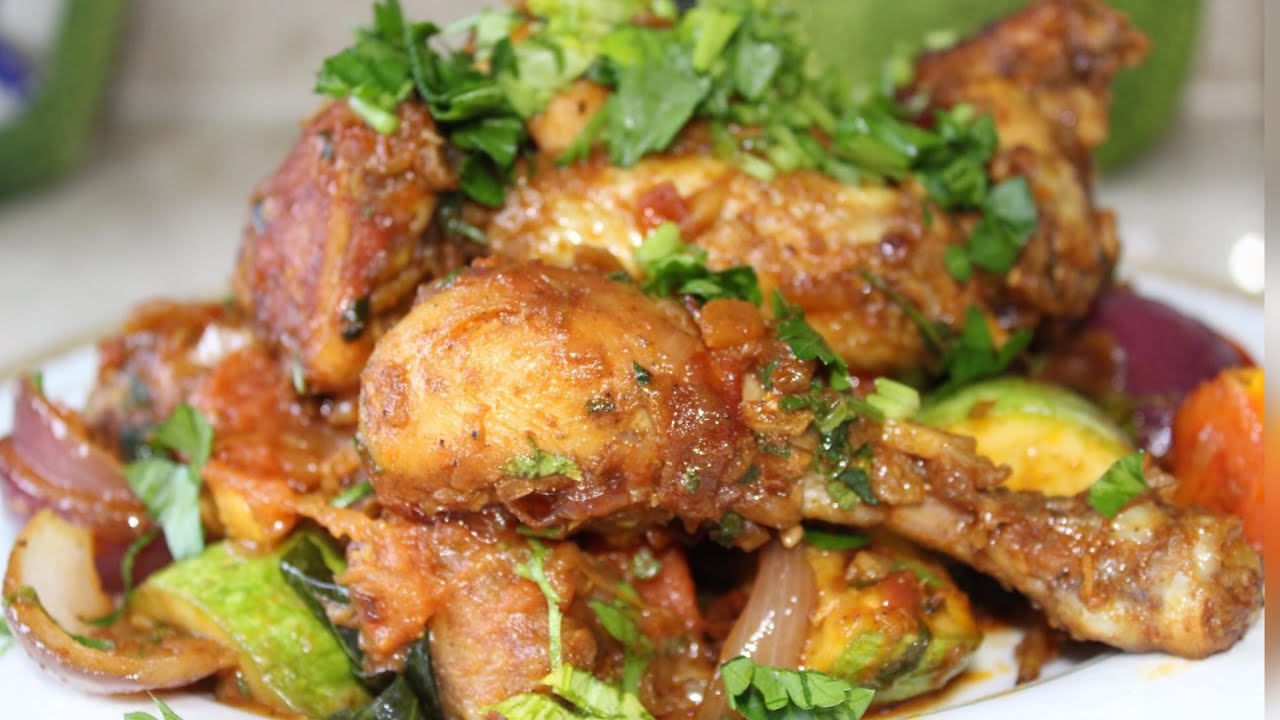 How to cook Chicken dry curry/Ken Ken recipe - YouTube