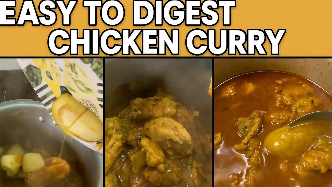 Chicken Tal Taley Jhol|Easy to Digest Chicken Curry - YouTube
