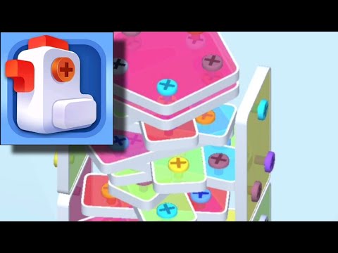 Screw Away 3D Level 15 Walkthrough Gameplay Android,iOS - YouTube