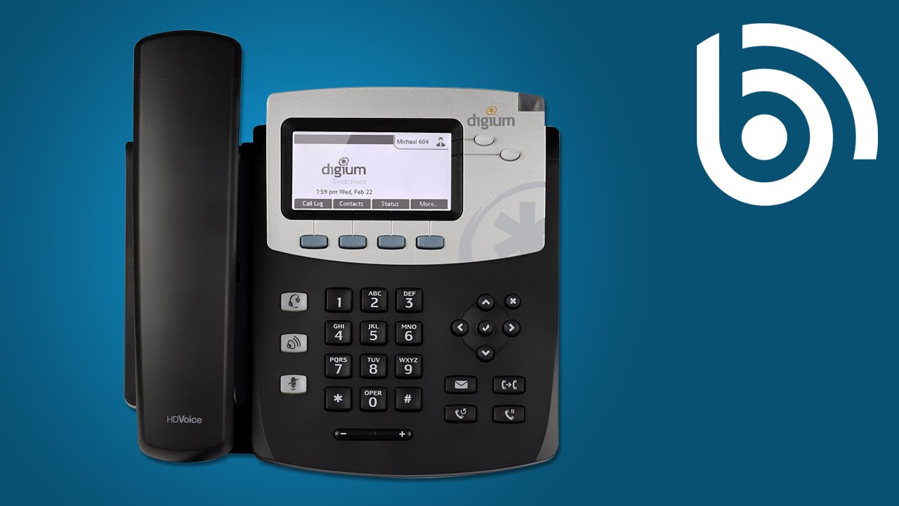 Digium IP Phones Introduction Part 1 - YouTube