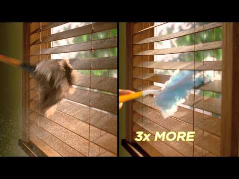 Swiffer Duster in Action