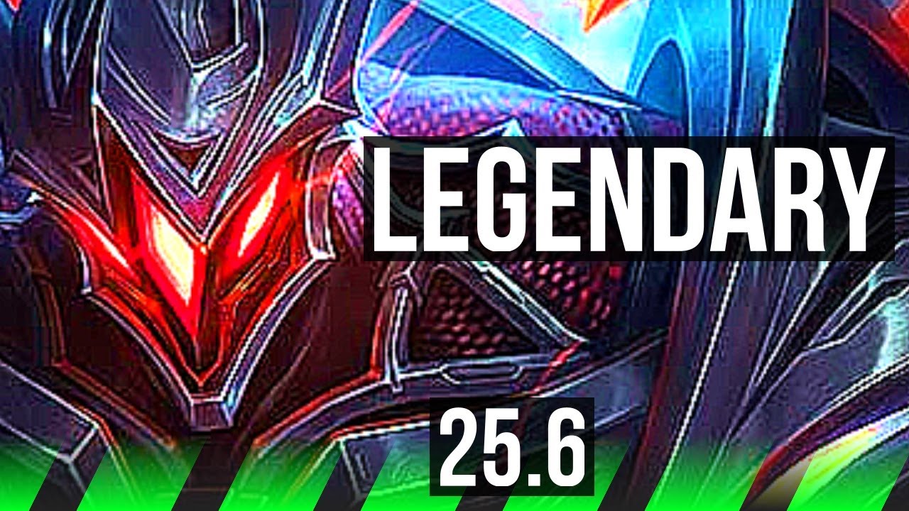 ZED vs DARIUS (JGL) | 18/0/8, Rank 5 Zed, Legendary, 54k DMG | BR ...